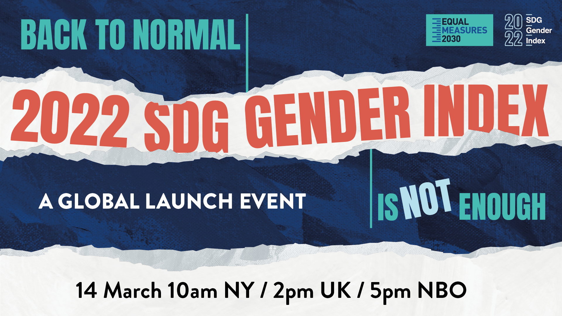 2022 SDG Gender Index Launch Event - Equal Measures 2030